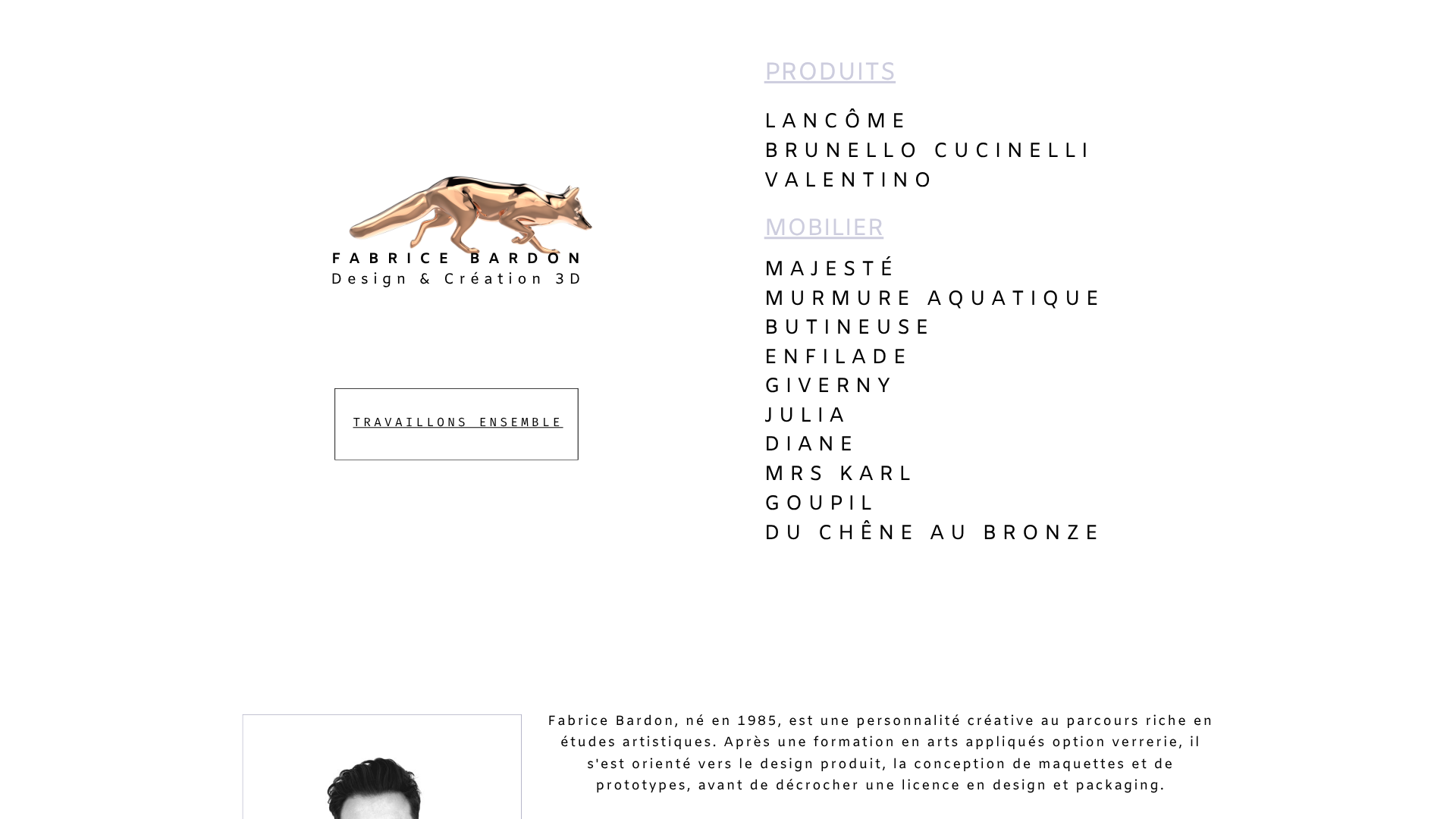 FABRICE BARDON - Product & Industrial Design | we[dot]art